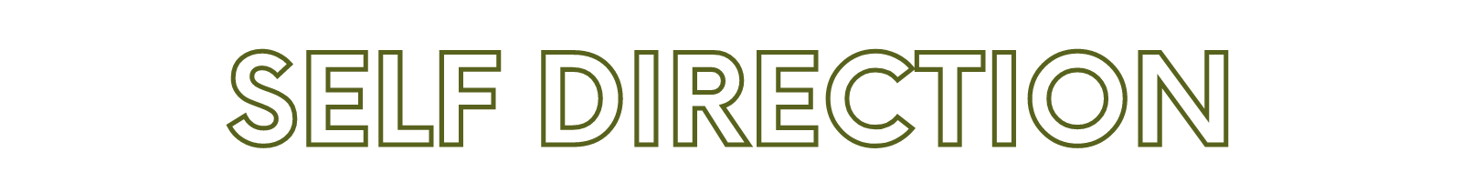 Self Direction - Wildwood Programs